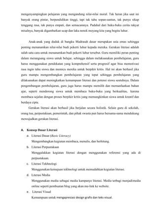 Program Literasi Sekolah | PDF