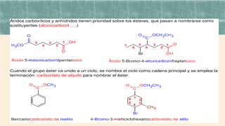 Ésteres química organica química ambiental | PPTX