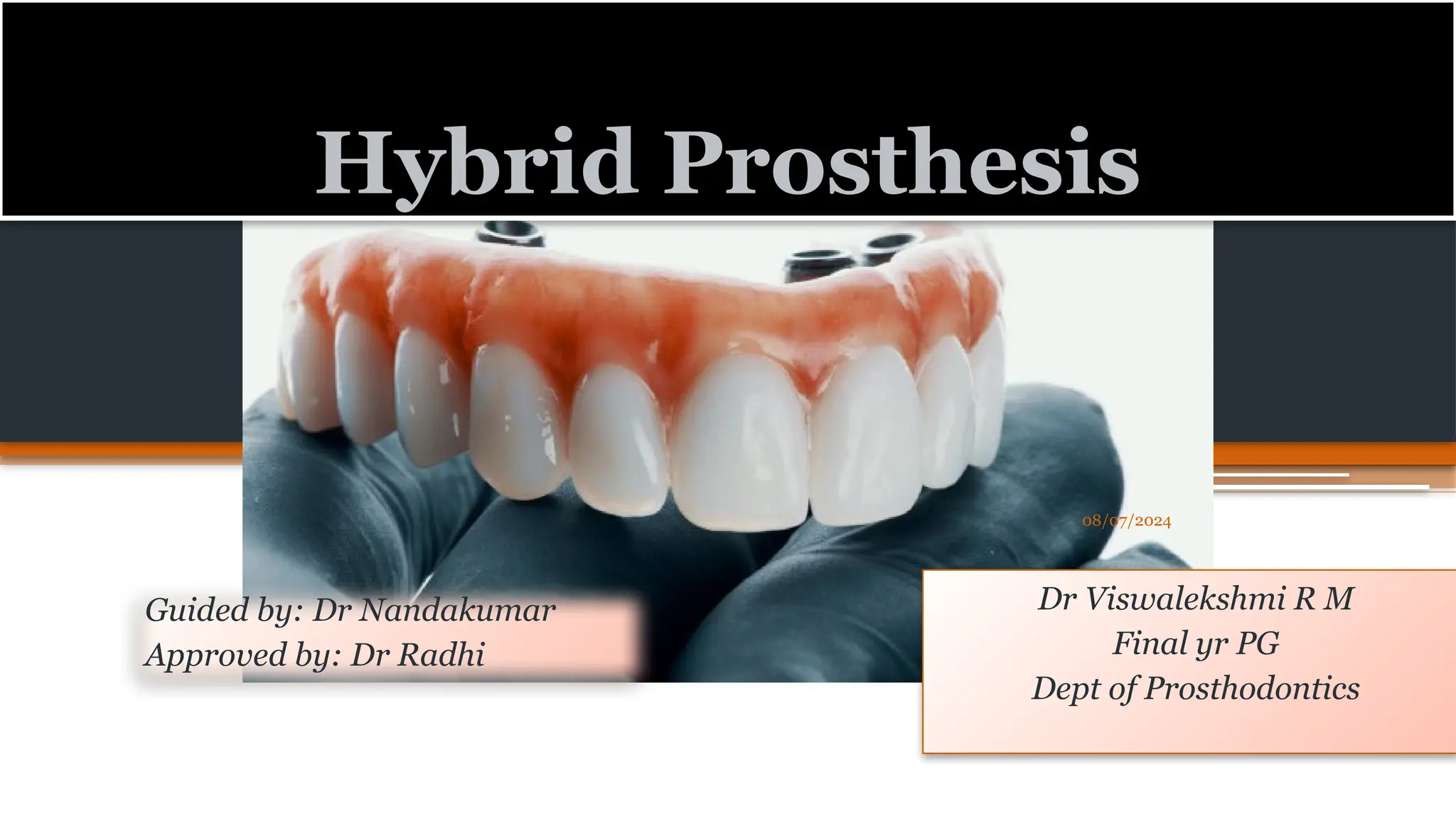 Hybrid Prosthesis...................pptx