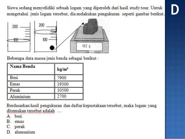 No2 Soal Un 2012 Fisika Massa Jenis