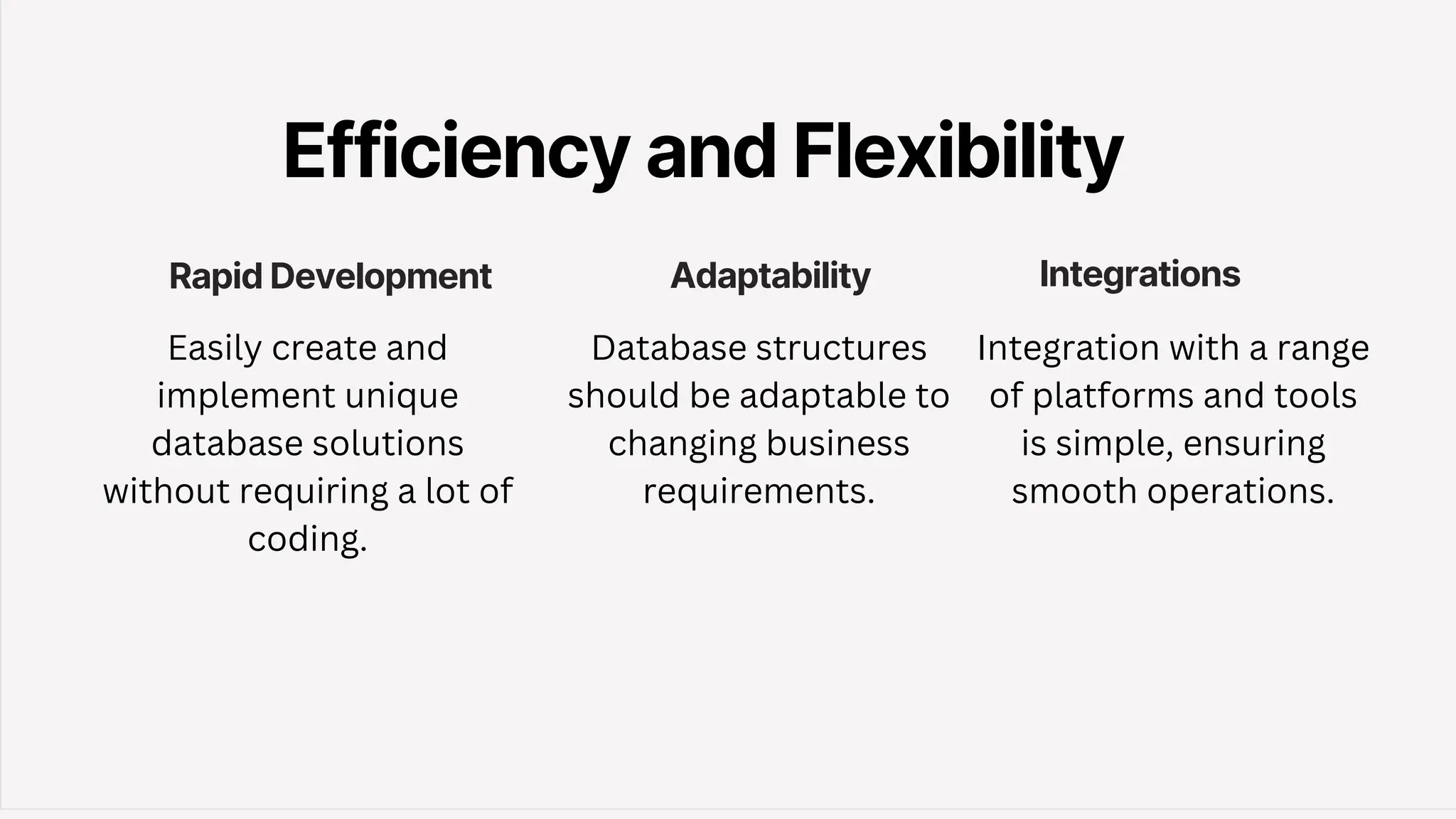 Making accessible System Management: The Development of Nocode database | PPT