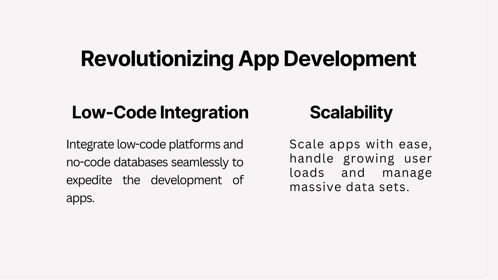 Making accessible System Management: The Development of Nocode database | PPT