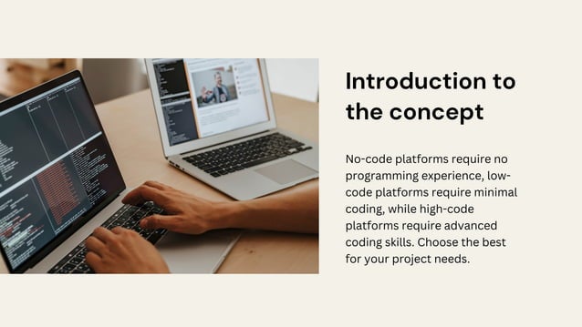 No-Code vs. Low-Code vs. High-Code | PPT