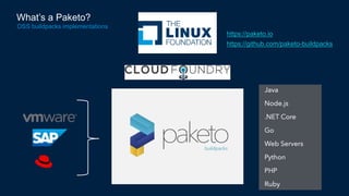 No more Dockerfiles? Buildpacks to help you ship your image! | PPT