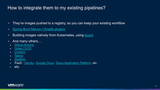 No more Dockerfiles? Buildpacks to help you ship your image! | PPT