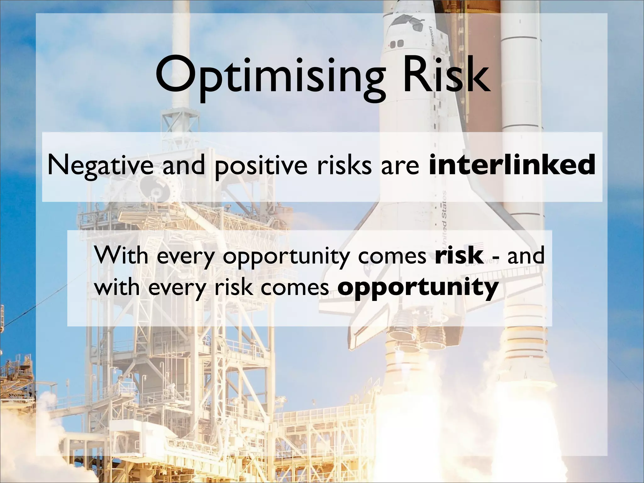 No-nonsense Risk Assessment - Part 1. What is Risk Optimisation? | PPT