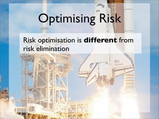 No-nonsense Risk Assessment - Part 1. What is Risk Optimisation? | PPT