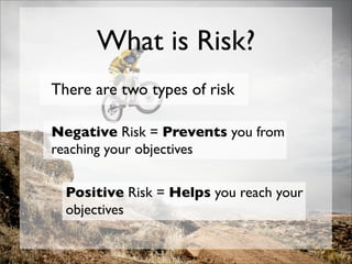 No-nonsense Risk Assessment - Part 1. What is Risk Optimisation? | PPT
