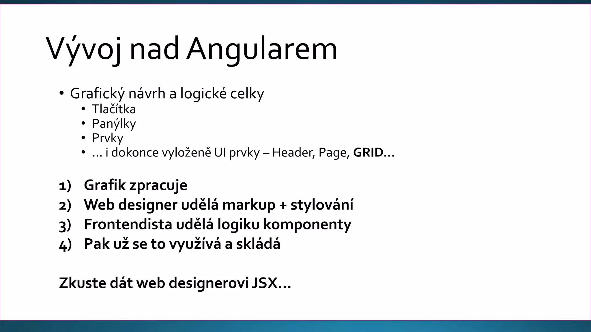Čtvrtkon #71 - Marian Benčat - Angular a NativeScript | PPT