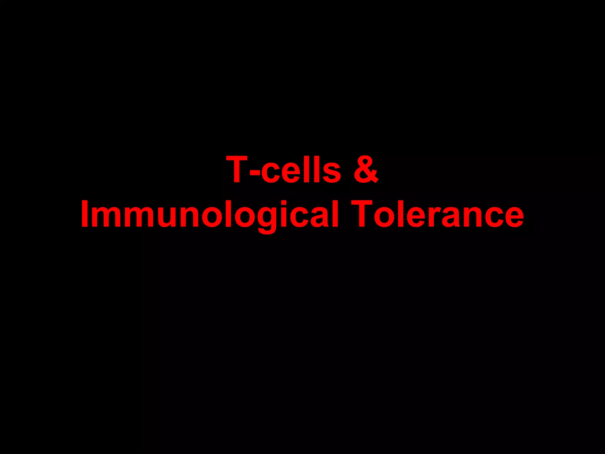 No 13 immunological_tolerance | PPT