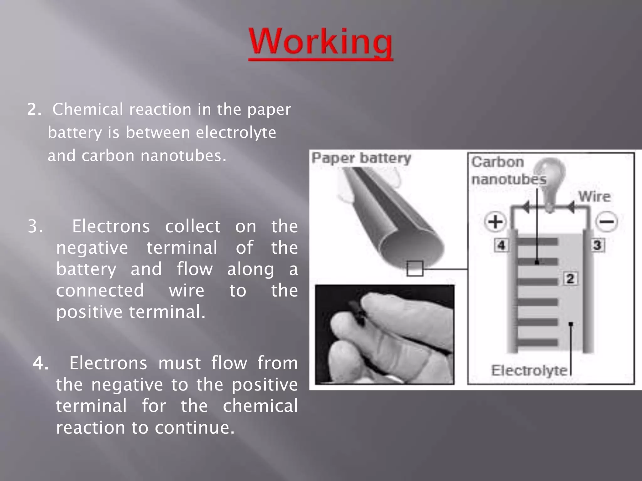 PAPER BATTERY | PPTX