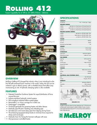 No412Rolling-copia rolling 412 especifications | PDF