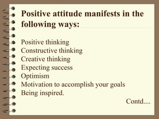 No,4 Positive attitudes building by amit kumar -.ppt