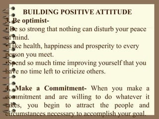No,4 Positive attitudes building by amit kumar -.ppt