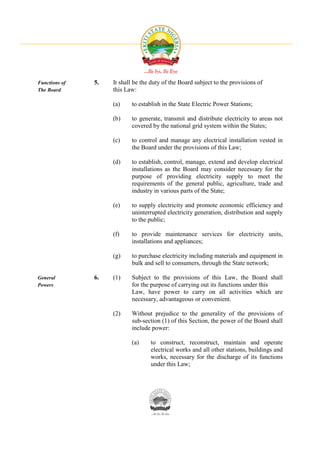 Electricity Board Law | PDF