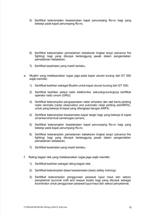 NO 70 TAHUN 1998 TENTANG PENGAWAKAN KAPAL NIAGA.pdf