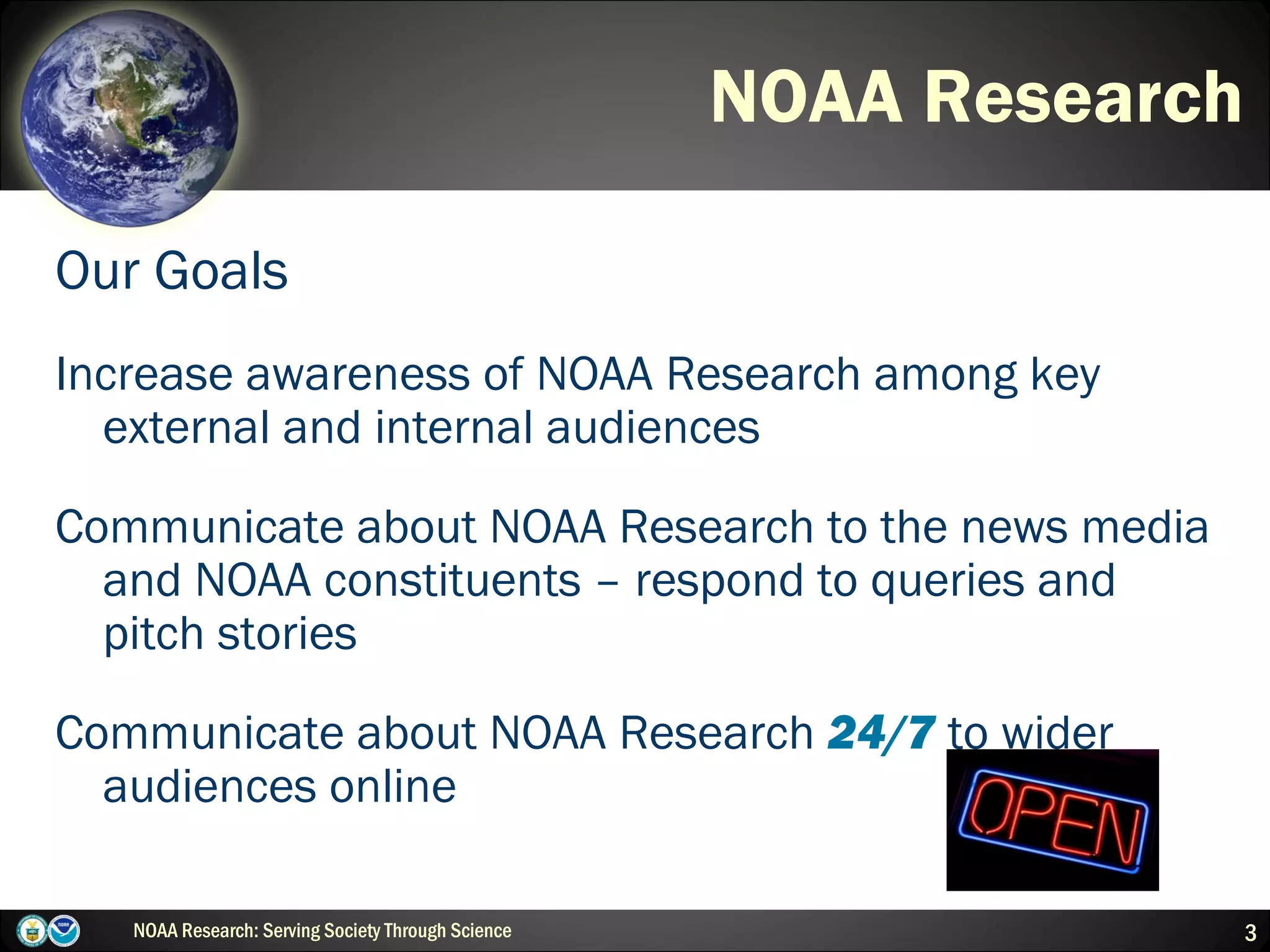 NOAA Research: Telling the Sea Grant Story | PPT