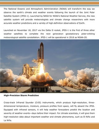 NOAA and NASA Launch New Polar Satellite for Next-Gen Weather ...