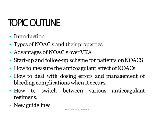 NOACS | PPTX