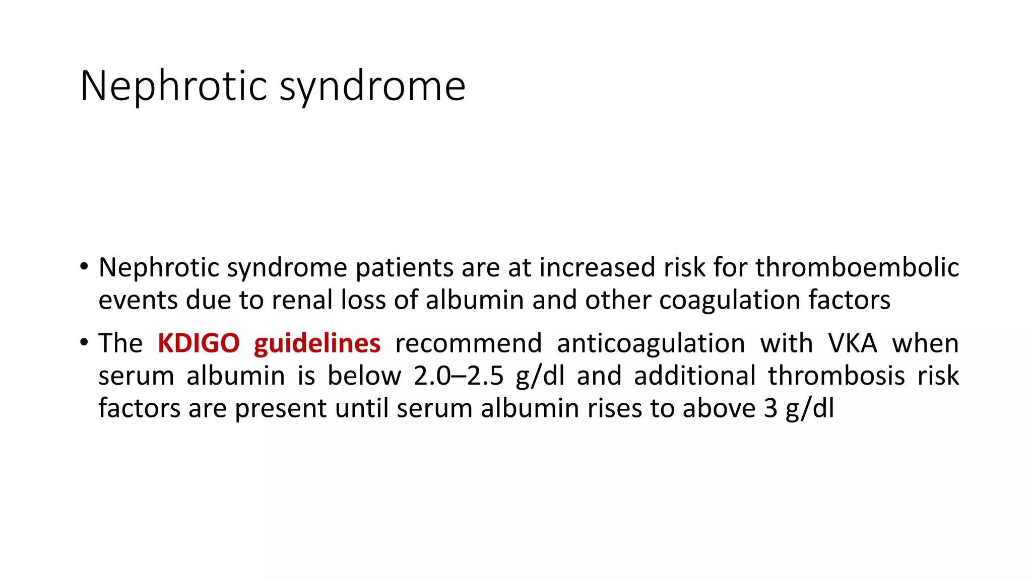 Newer Oral Anticoagulant in Chronic Kidney Disease | PPTX