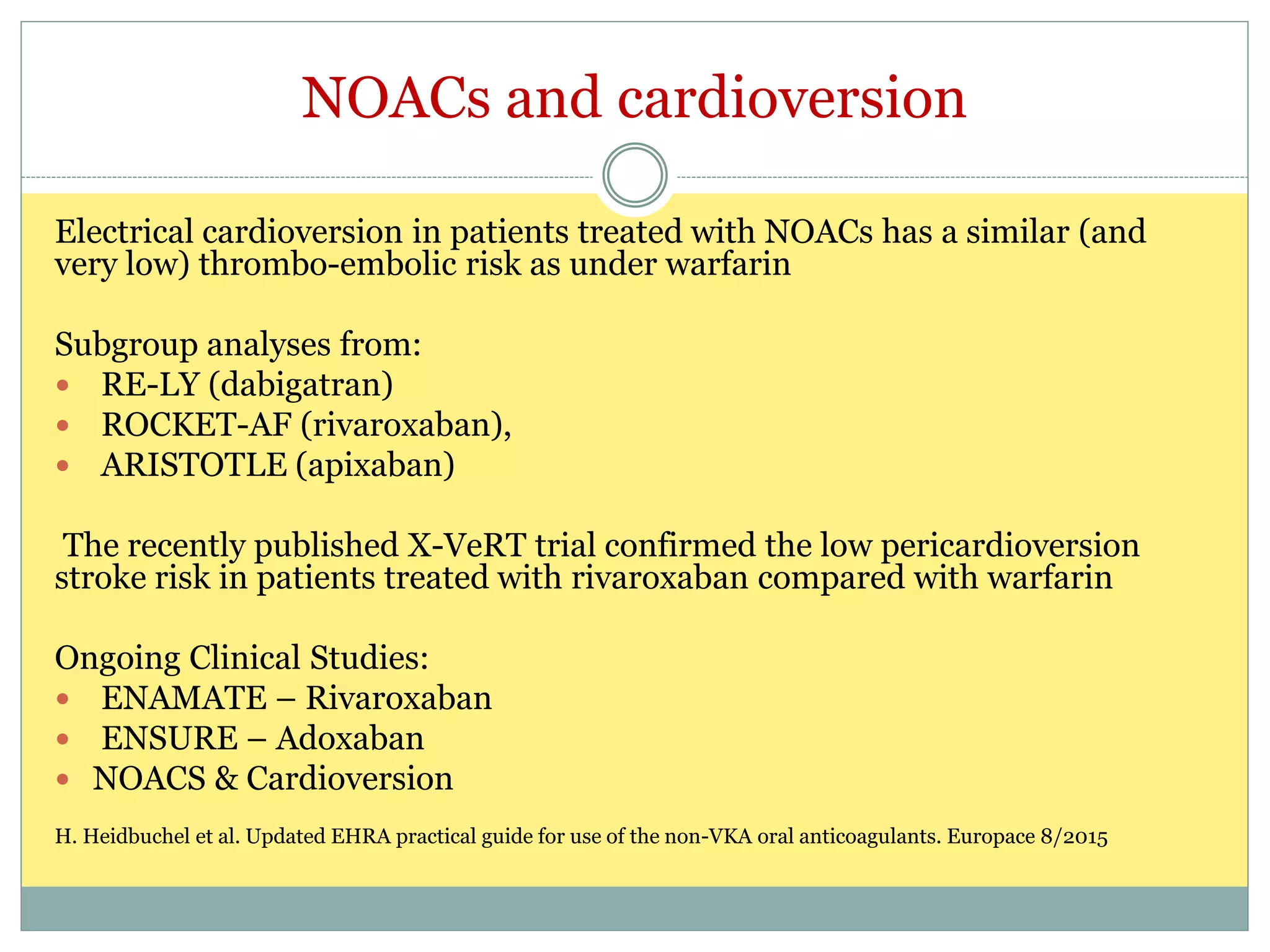 newer oral anticoagulents | PPTX