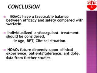 NOACS.Newer Anticoagulant. | PPT