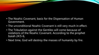 Noahic Covenant | PPTX | Christianity | Religion & Spirituality