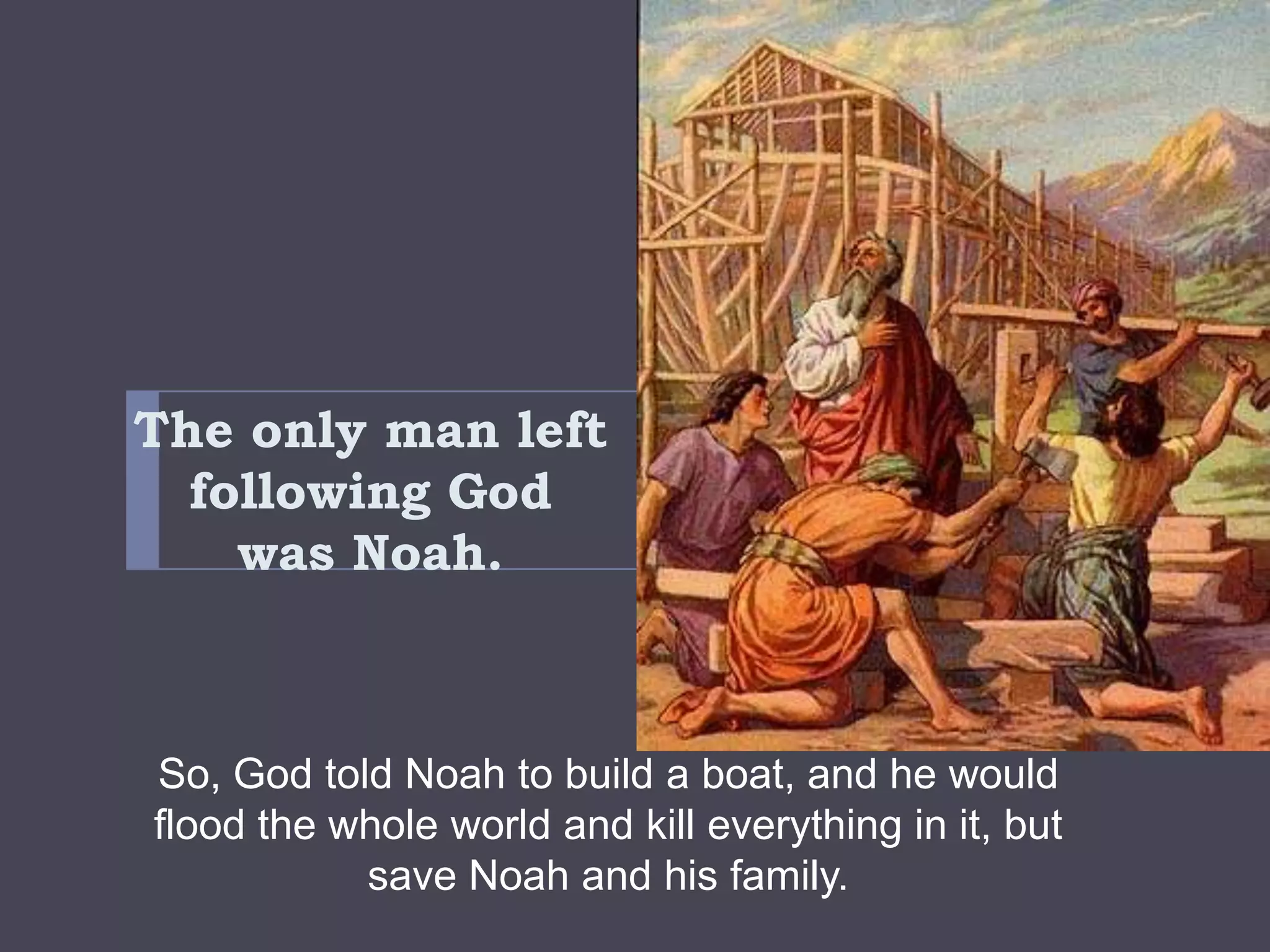 Noah’s ark | PPTX