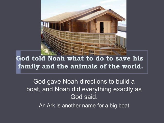 Noah’s ark | PPTX