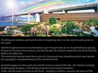 Noah's Ark in Hong Kong | PPS