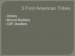 Noah the first american tribes | PPT