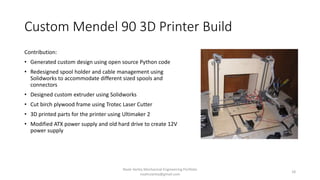 Noah Varley Engineering Portfolio | PPTX