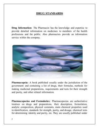 Drug Standards | DOCX