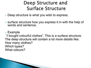 Noam chomsky and generative grammar | PPTX