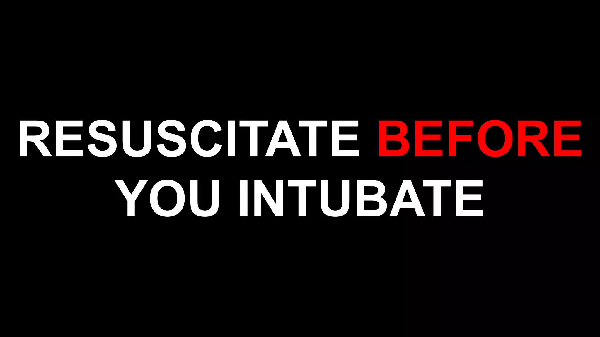 No apologies: intubation of the shocked patient | PPTX