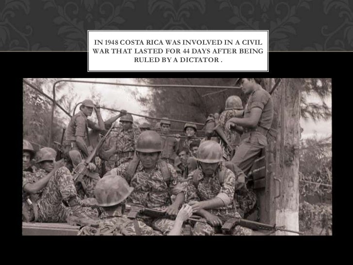 Costa Rica War History