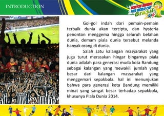 Proposal Nobar Piala Dunia | PDF