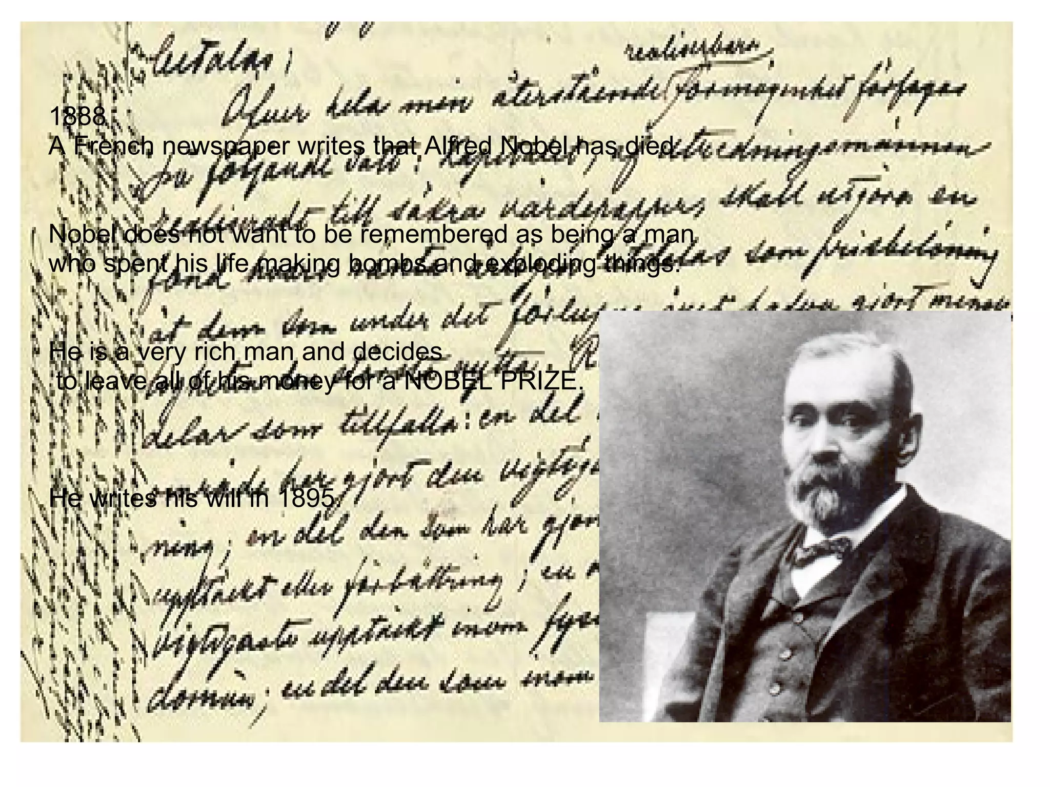 Nobel - Biography info | PPT