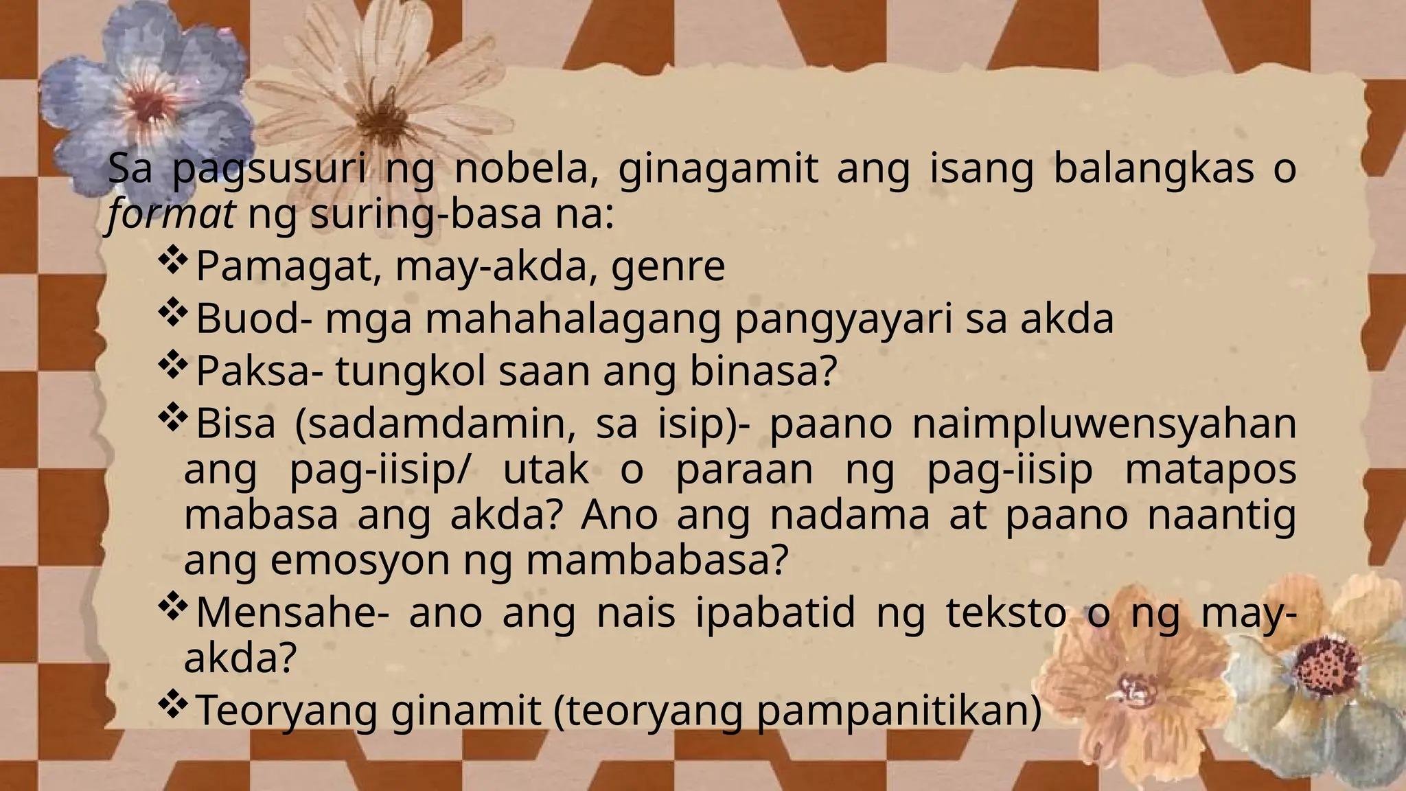Nobela- ikalawang markahan Filipino 10.pptx
