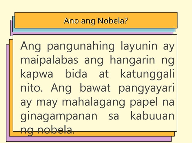 nobela-Mga uri ng tungalian (uri ng tunggalian) | PPTX
