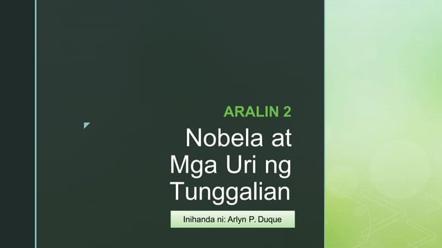 nobela at tunggalian.pptx