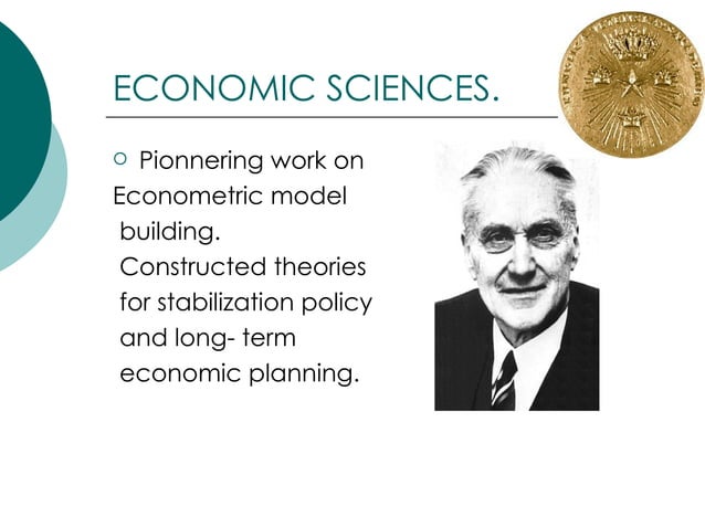 NOBEL PRIZE - ECONOMIC SCIENCES (Part 2) | PPT