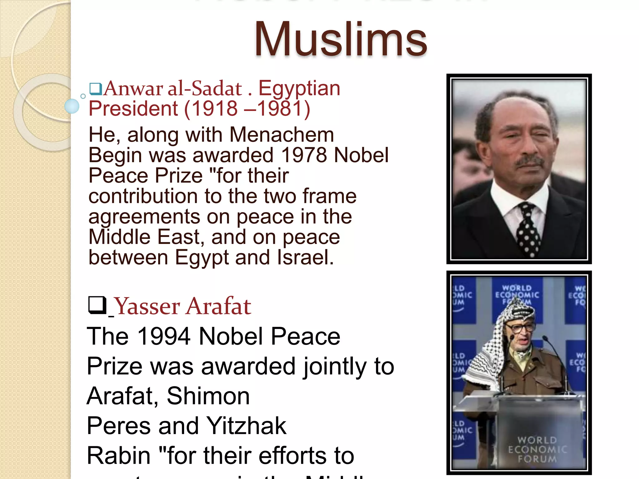 Nobel peace prize | PPTX