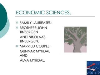 NOBEL PRIZE - ECONOMIC SCIENCES (Part 1) | PPT