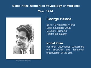 Nobel Prize in Physiology or Medicine (1971 to 1980) – Part 8 | PPT