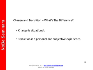 Change and Personal Transition | PPTX