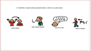 No Biting Social Story Boardmaker