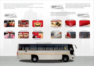 Noble-XL: JCBL manufactured Luxury Bus | PDF | Auto Type | Automotive