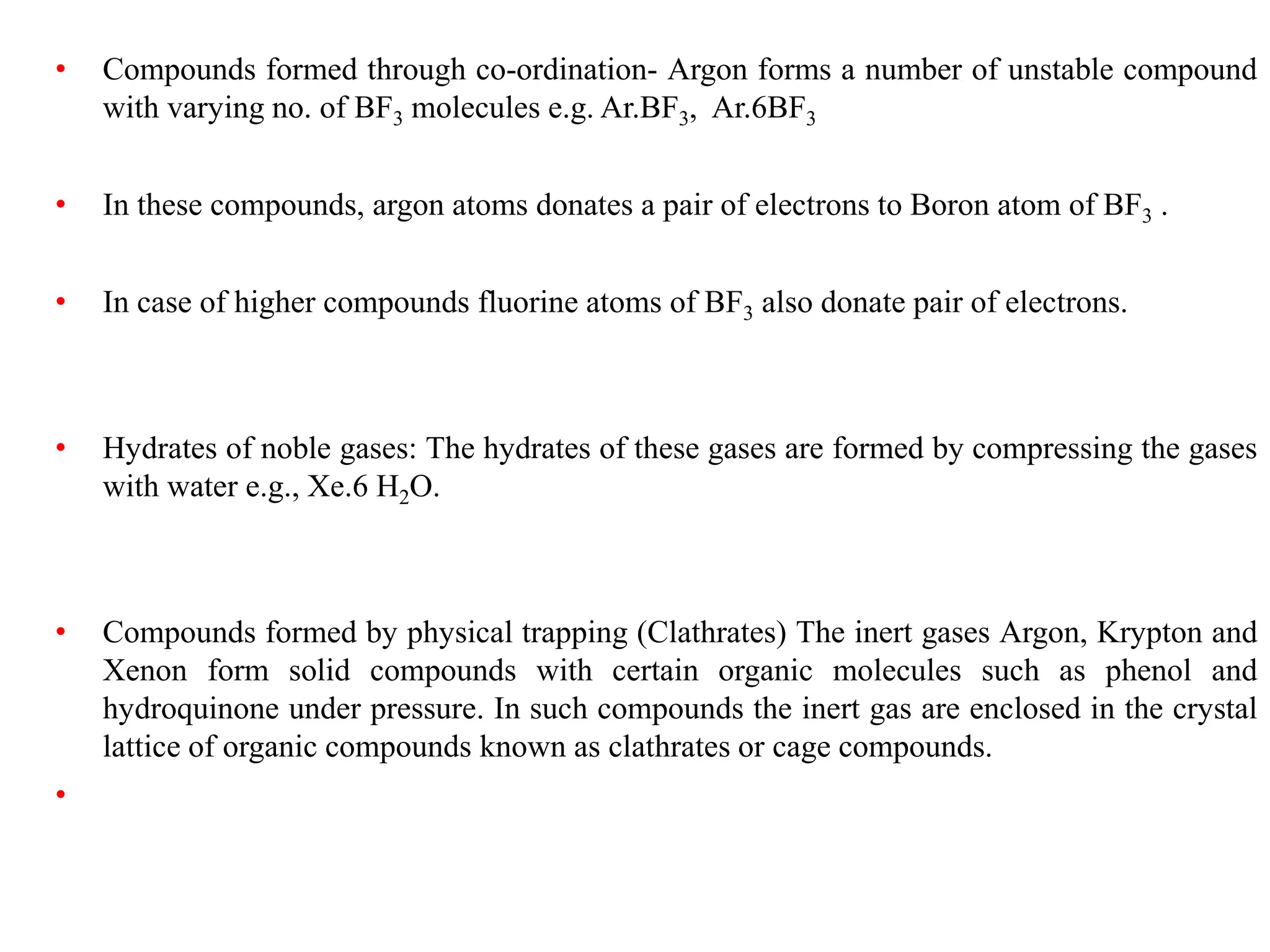 Inert/Noble Gases: Inorganic Chemistry.ppt