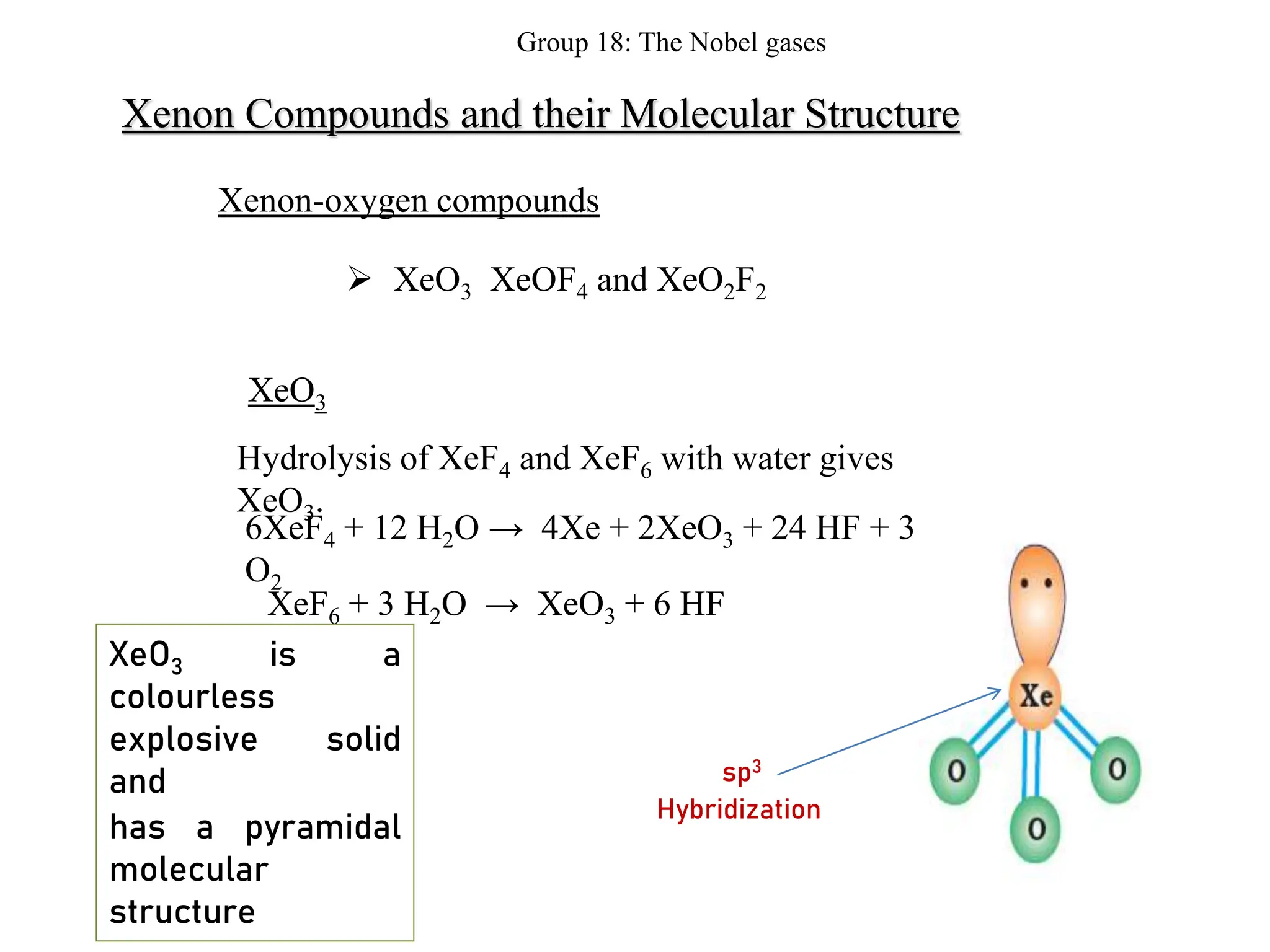 Inert/Noble Gases: Inorganic Chemistry.ppt